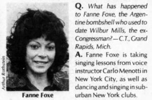 The Stripper and the Congressman: Fanne Foxe's Story - Podcast 82 - The ...