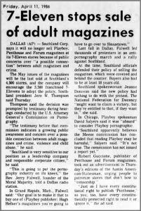 The Meese Commission on Pornography (1986), and the Birth of the Modern ...