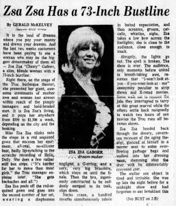 The Trials of Chesty Morgan - The Ice Box Murders, Hitler, Burlesque ...