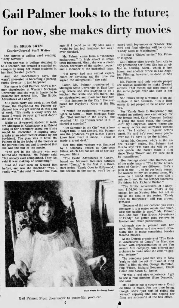 Ghostwriting Gail Palmer - The Rialto Report