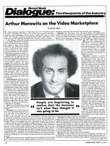 Arthur Morowitz – The Godfather of New York Adult Films - The Rialto Report