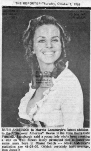 Ruth Anderson – An Interview with Bunny Yeager’s Favorite Model* - The ...